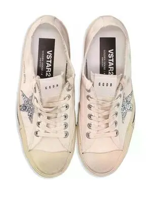 GOLDEN GOOSE V-star Canvas Sneakers