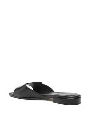 JIMMY CHOO Dina Slides - Black
