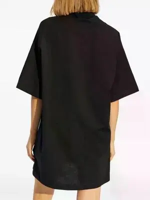 Palm Angels Logo-print T-shirt Dress