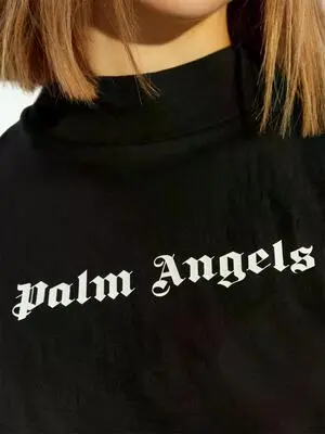 Palm Angels Logo-print T-shirt Dress