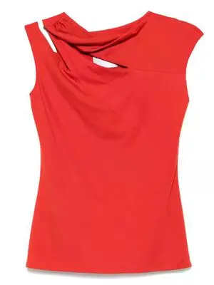 MOOS STUDIO Asymmetric Top - Red