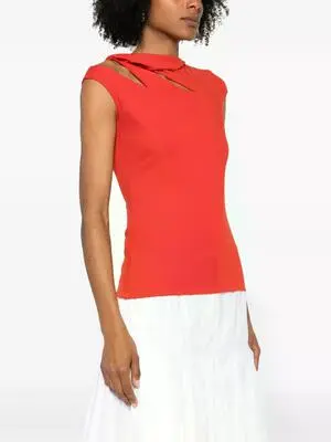 MOOS STUDIO Asymmetric Top - Red