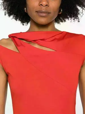 MOOS STUDIO Asymmetric Top - Red