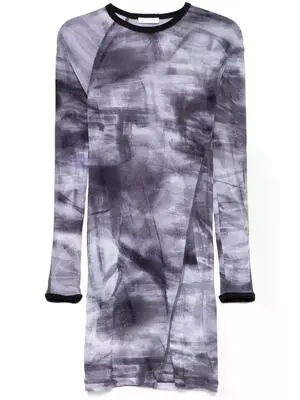 Helmut Lang Scribble Dress