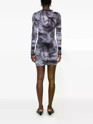 Helmut Lang Scribble Dress