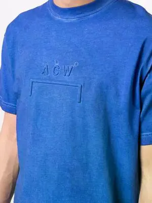 A-COLD-WALL* Logo-embroidered Organic Cotton T-shirt