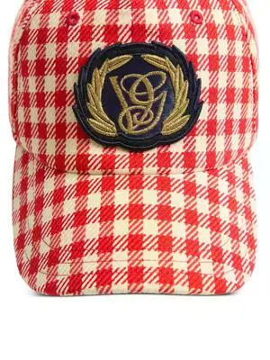 Valentino Garavani Baseball Cap With Embroidered Patch