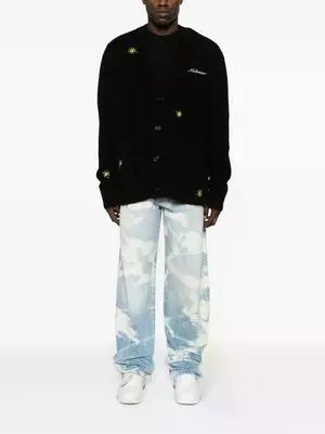 NAHMIAS Sunshine Logo-embroidered Cardigan