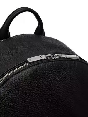 BOSS Grained Leather Backpack