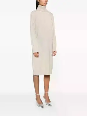 Fabiana Filippi Sequin-collar Midi Dress