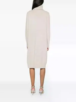 Fabiana Filippi Sequin-collar Midi Dress