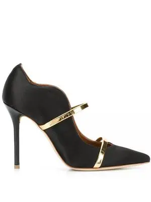 MALONE SOULIERS 100mm Maureen Pumps - Black