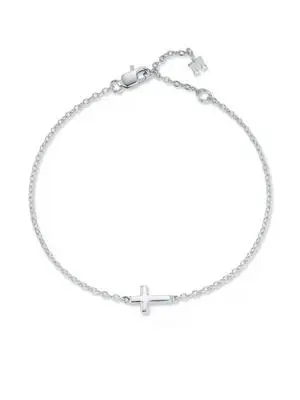 Mateo Sterling Mini Cross Bracelet - Silver