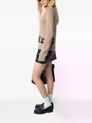 Zadig&Voltaire Nalma Intarsia-knit Sweater