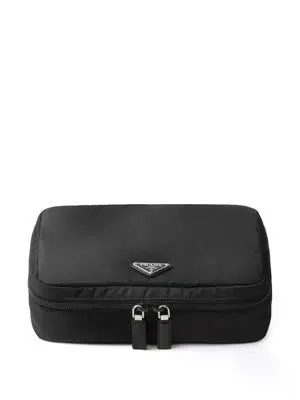 Prada Zip-up Travel Pouch - Black
