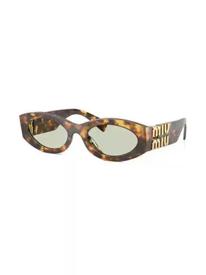 Miu Miu Logo-lettering Sunglasses