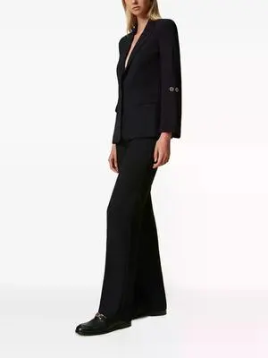 TWINSET Straight-leg Cady Trousers