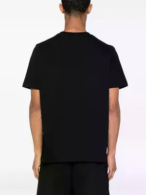 Casablanca Organic-cotton T-shirt - Black