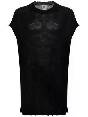 FREI-MUT Kyaring Distressed Cashmere T-shirt