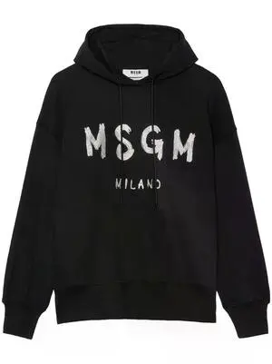 Msgm Drawstring Sweatshirts Hoodies For Women