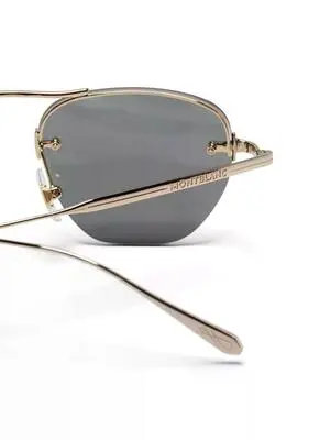 Montblanc Pilot-frame Sunglasses