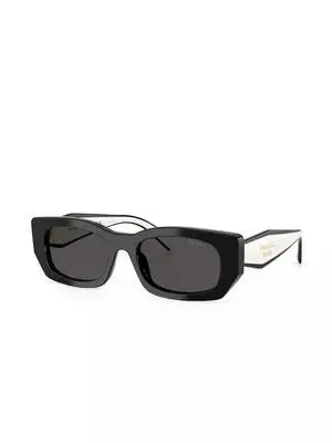 Prada Rectangle-frame Sunglasses - Black