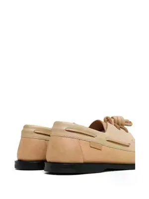 Loewe Campo Boat Shoes - Neutrals