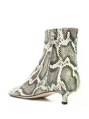 AeydĒ 40mm Sofie Ankle Boots - Neutrals