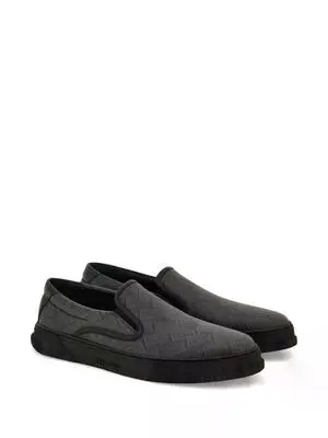 FERRAGAMO Gancini-jacquard Sneakers