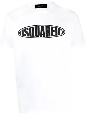 Dsquared2 Logo-print Short-sleeve T-shirt - White
