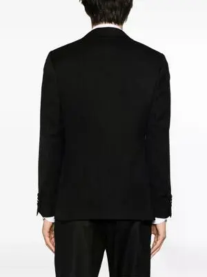 LARDINI Single-breasted Wool-blend Blazer