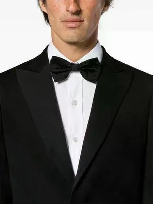 LARDINI Single-breasted Wool-blend Blazer
