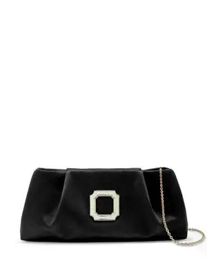 MALONE SOULIERS Vittoria Satin Clutch Bag