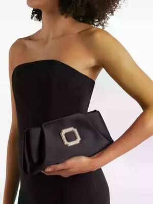 MALONE SOULIERS Vittoria Satin Clutch Bag