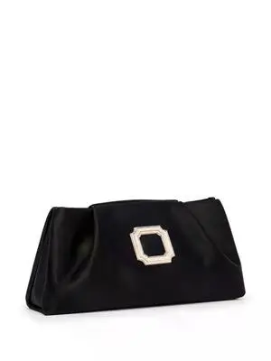 MALONE SOULIERS Vittoria Satin Clutch Bag