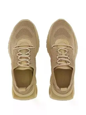 FERRAGAMO Gancini-plaque Low-top Sneakers - Neutrals