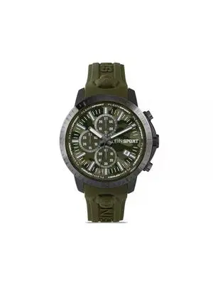PLEIN SPORT Plein Gain 43mm Chronograph Watch - Green