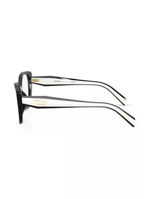 Prada Cat-eye Frame Glasses - Black