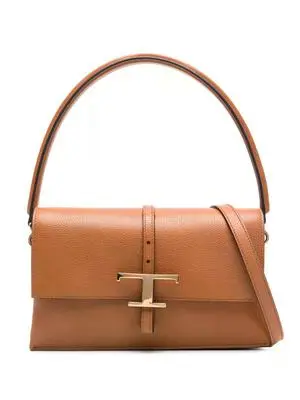 TOD'S T Timeless Shoulder Bag - Brown