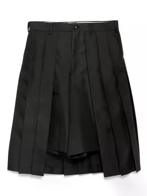 Comme Des Garçons Pleated Shorts