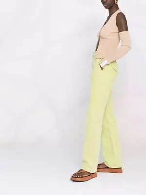 Rokh Cut-out Knitted Cardigan - Neutrals