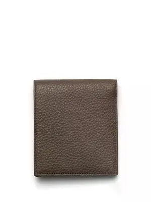 Prada Leather Wallet - Grey
