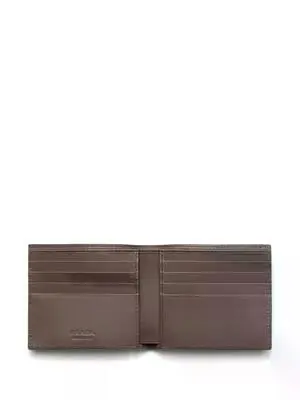 Prada Leather Wallet - Grey