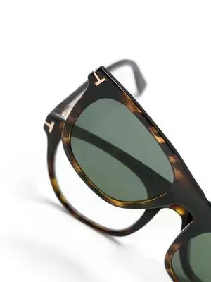 TOM FORD Interchangeable-frame Tortoiseshell Glasses - Brown