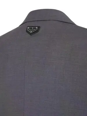 Philipp Plein Wool Blazer - Grey