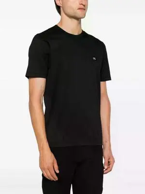 C.P. COMPANY Logo-patch T-shirt - Black