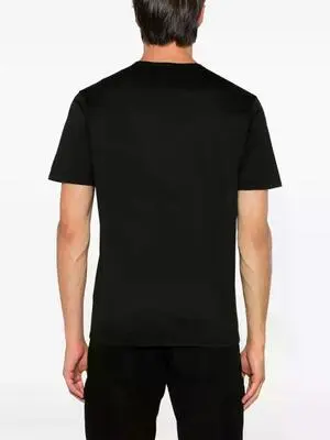 C.P. COMPANY Logo-patch T-shirt - Black
