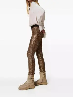 TWINSET Sequinned Leggings