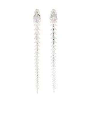 SHAUN LEANE Serpent's Trace Diamond Drop Earrings