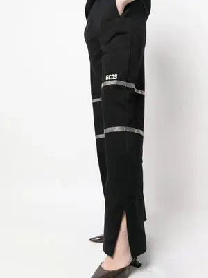 Gcds Rhinestone-embellished Trousers